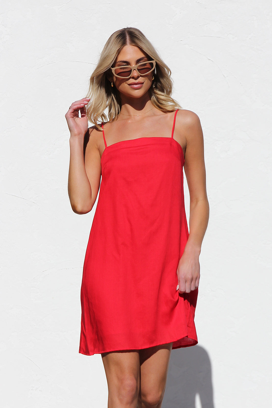 Judy Dress RED – Littlelace